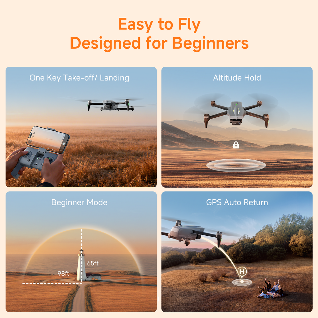 AMETA S20 PRO GPS Drone with 4K UHD Camera – Ameta Drones