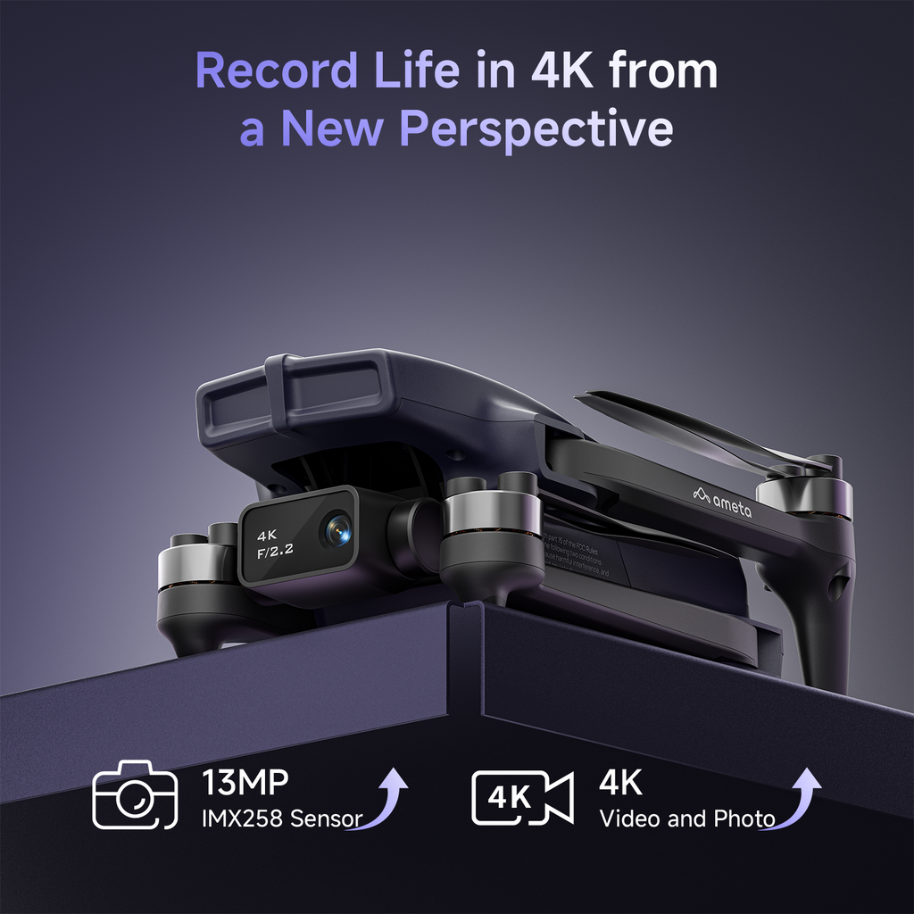AMETA S20 PRO GPS Drone with 4K UHD Camera – Ameta Drones