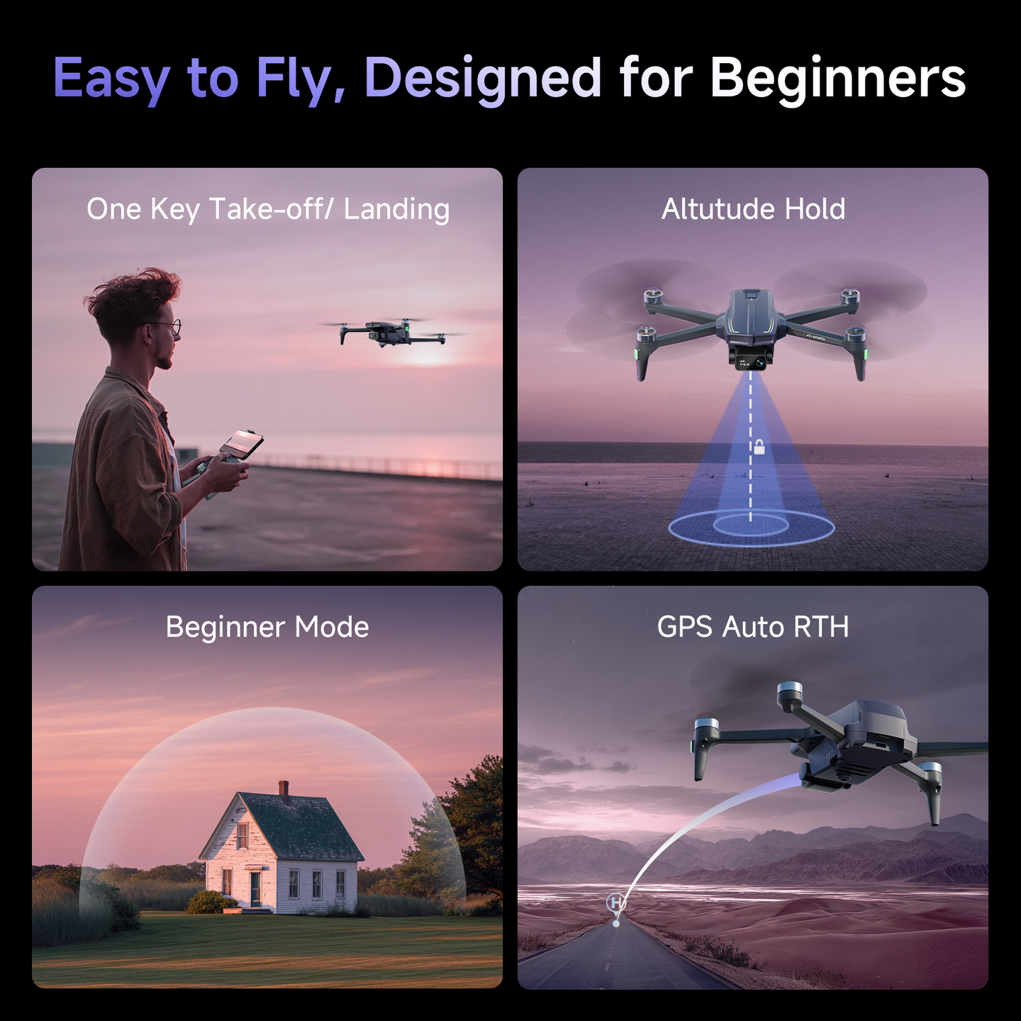AMETA S20 PRO GPS Drone with 4K UHD Camera – Ameta Drones